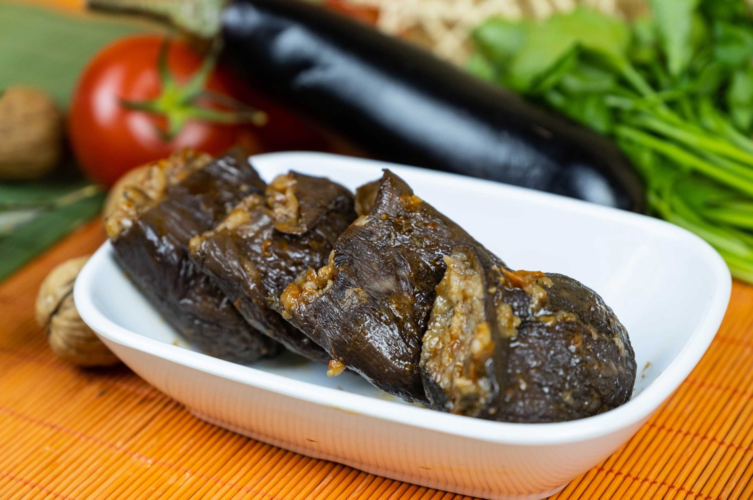KURU PATLICAN DOLMA – Sözen Meze
